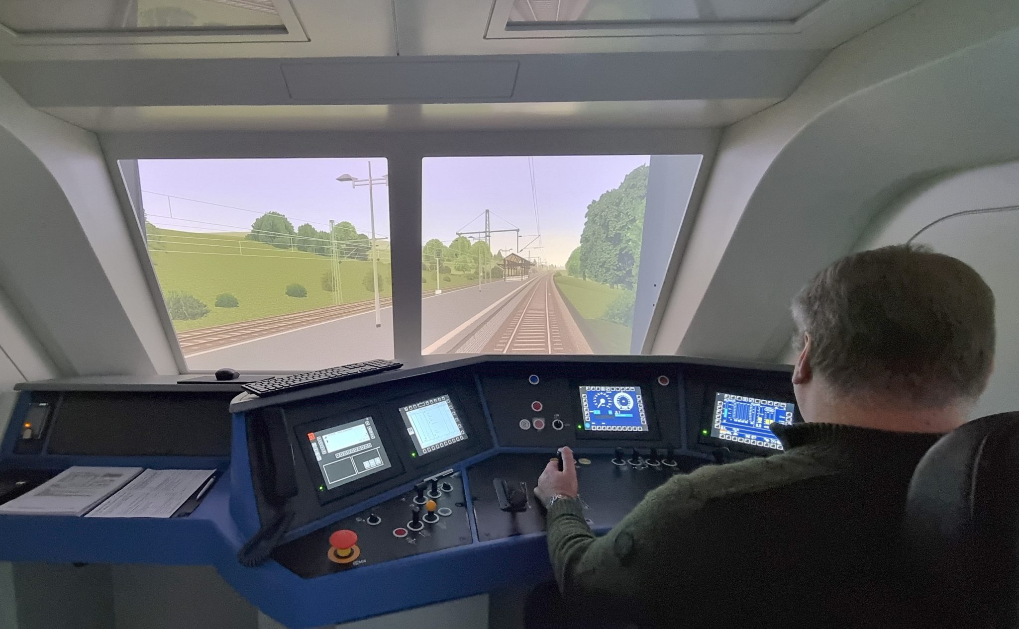 Bahnsimulator | Norddeutsche Eisenbahnfachschule
